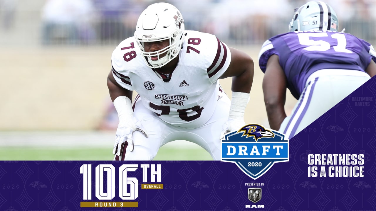 Tyre Phillips, #106 Pick, 2020 NFL Draft