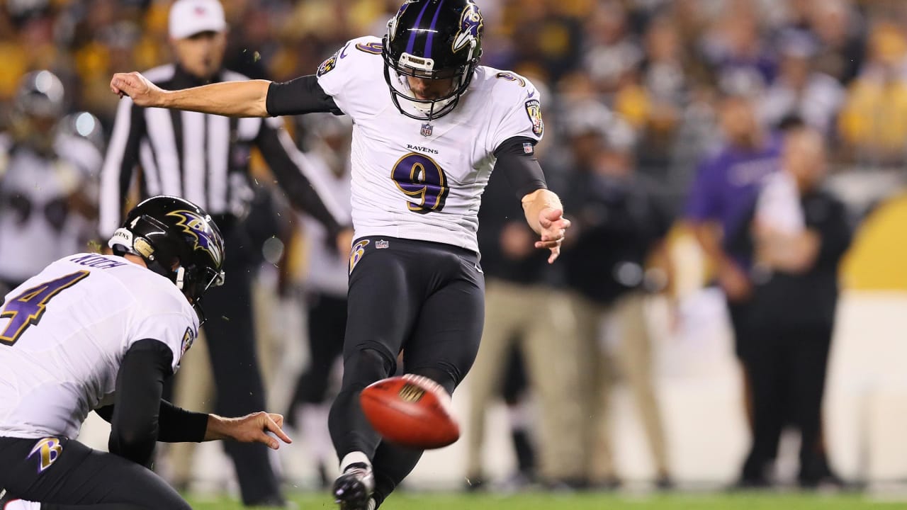 Highlight: Justin Tucker Hits His Fourth FG in Pittsburgh
