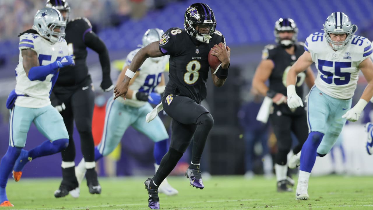 Dallas Cowboys at Baltimore Ravens, Week 13, December 8, 2020 ...