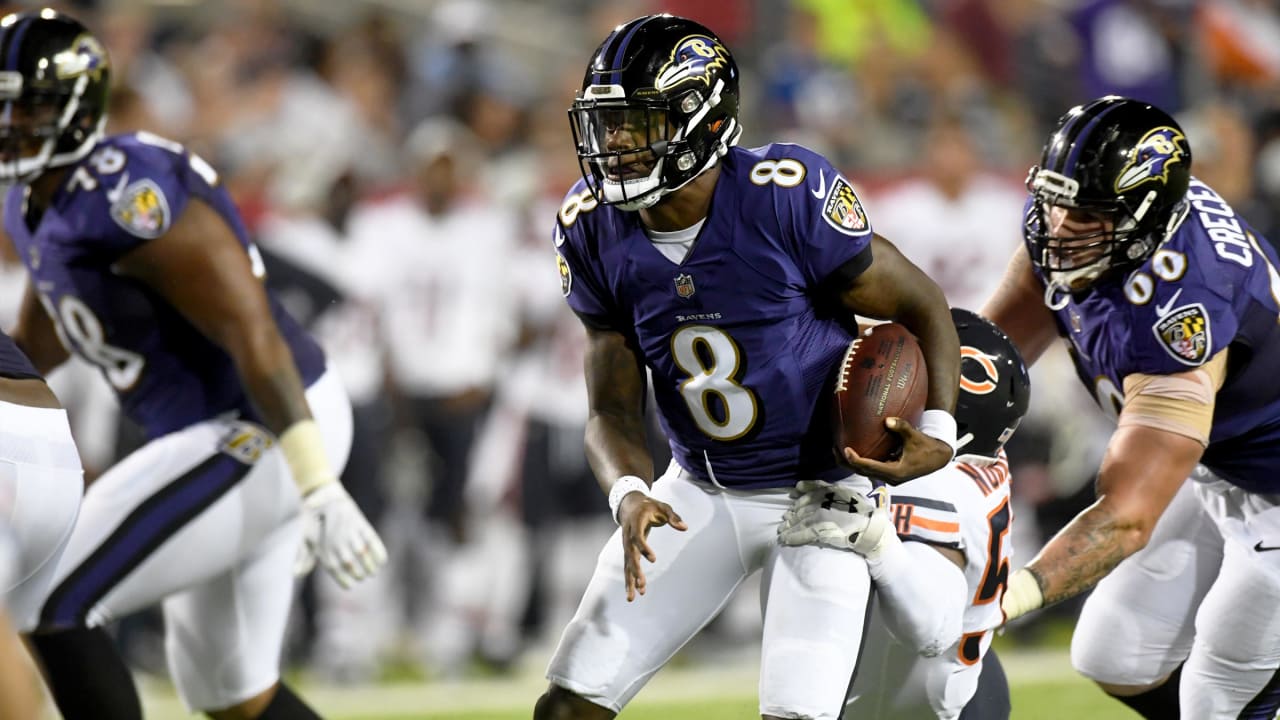 Highlight: Lamar Jackson's First Play Is a 3-Yard Run