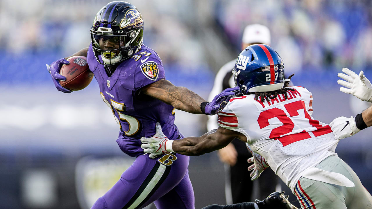 Best Photos From Ravens’ Win vs. Giants