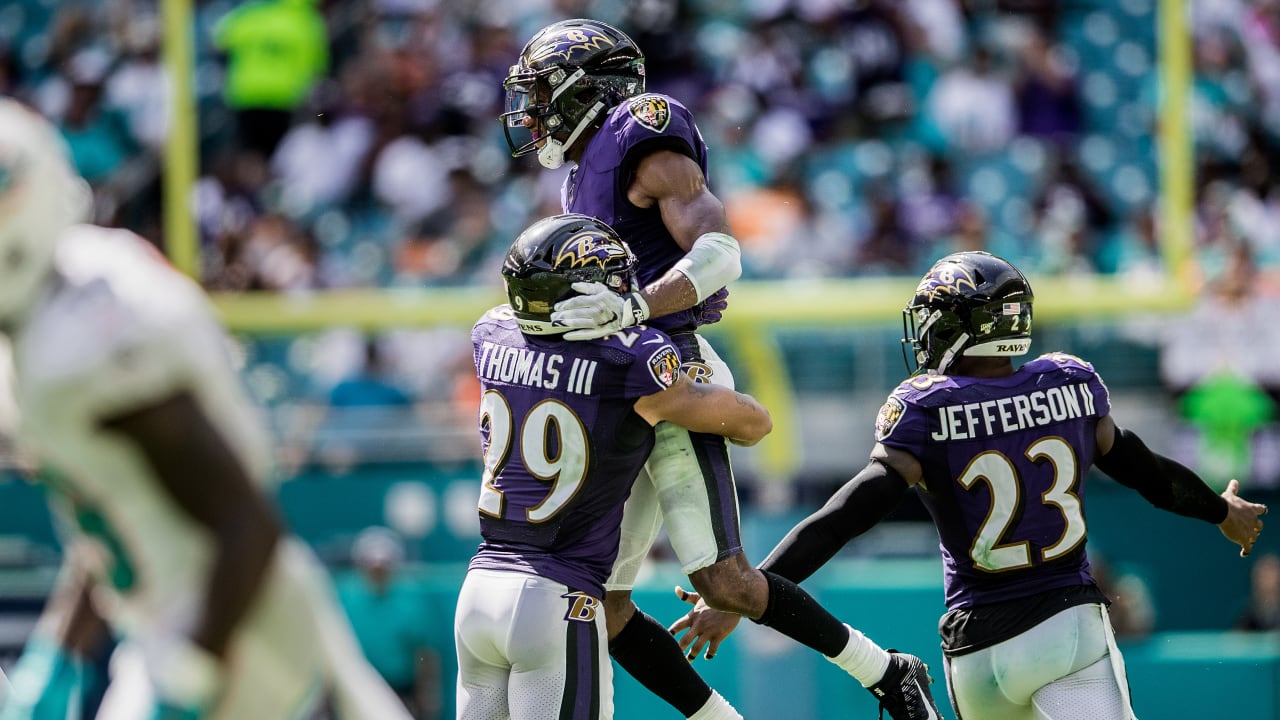 Best Photos From Ravens' Big Win in Miami