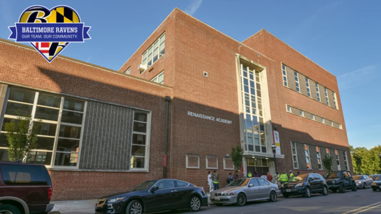 Baltimore Ravens Unveil Renovations at Renaissance Academy
