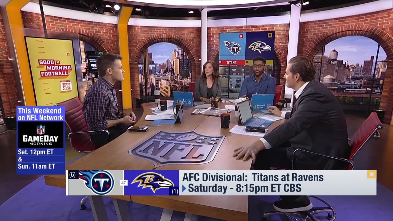 'Good Morning Football' Previews Ravens-Titans Divisional Round Matchup