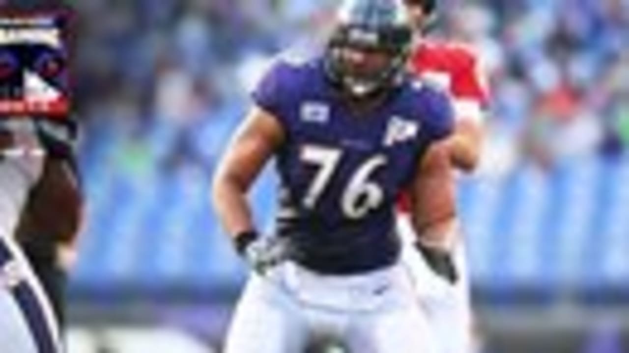 Jah Reid Back At Right Tackle, Competing For Starting Job