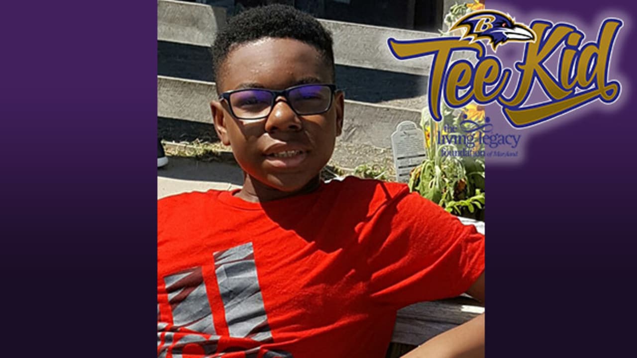 Living Legacy Tee Kid: Cameron Sanders