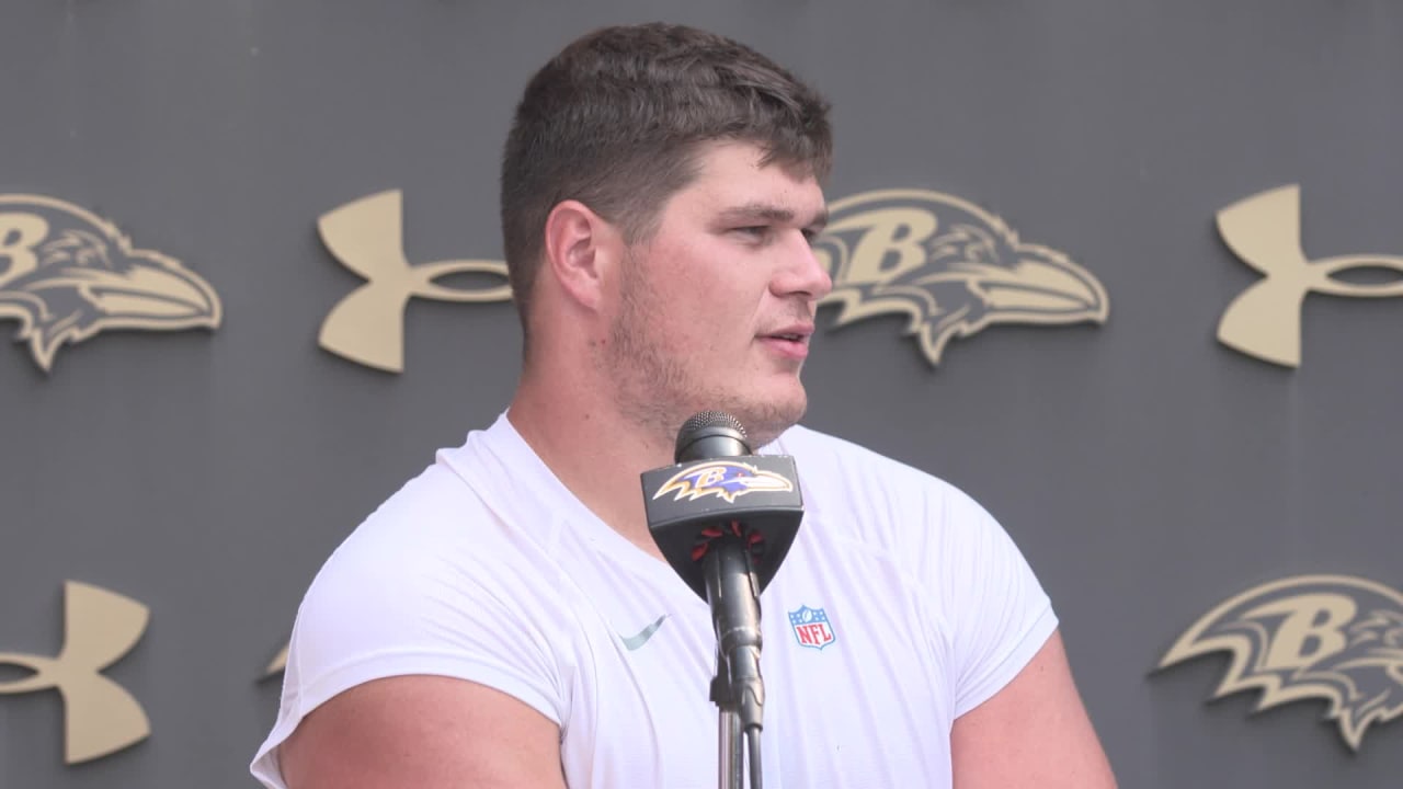 Tyler Linderbaum Feels Fiery