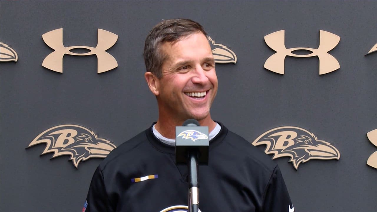 John Harbaugh Honored to Be Ravens' Salute to Service Nominee