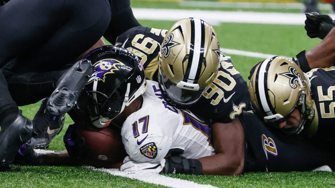 Kenyan Drake Scores Second Touchdown | Ravens-Saints Highlights