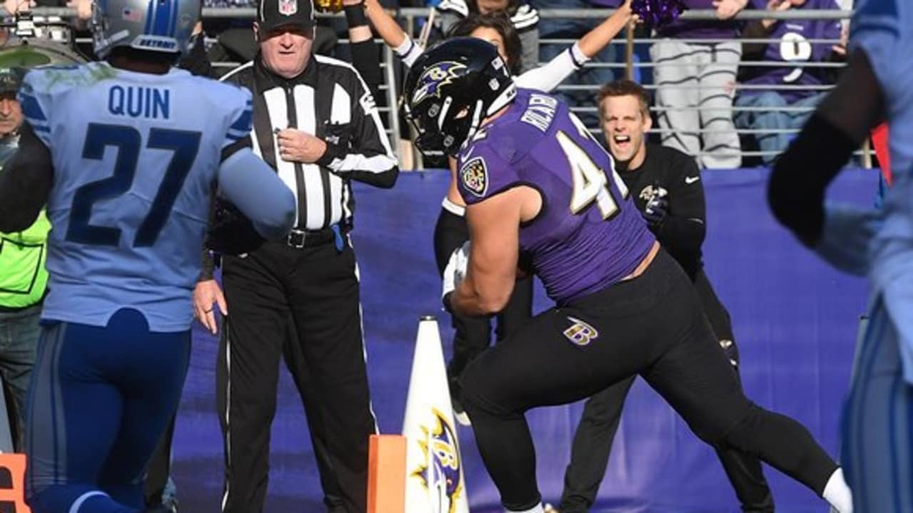 Hightlight: Converted D-Lineman Patrick Ricard Scores a Touchdown