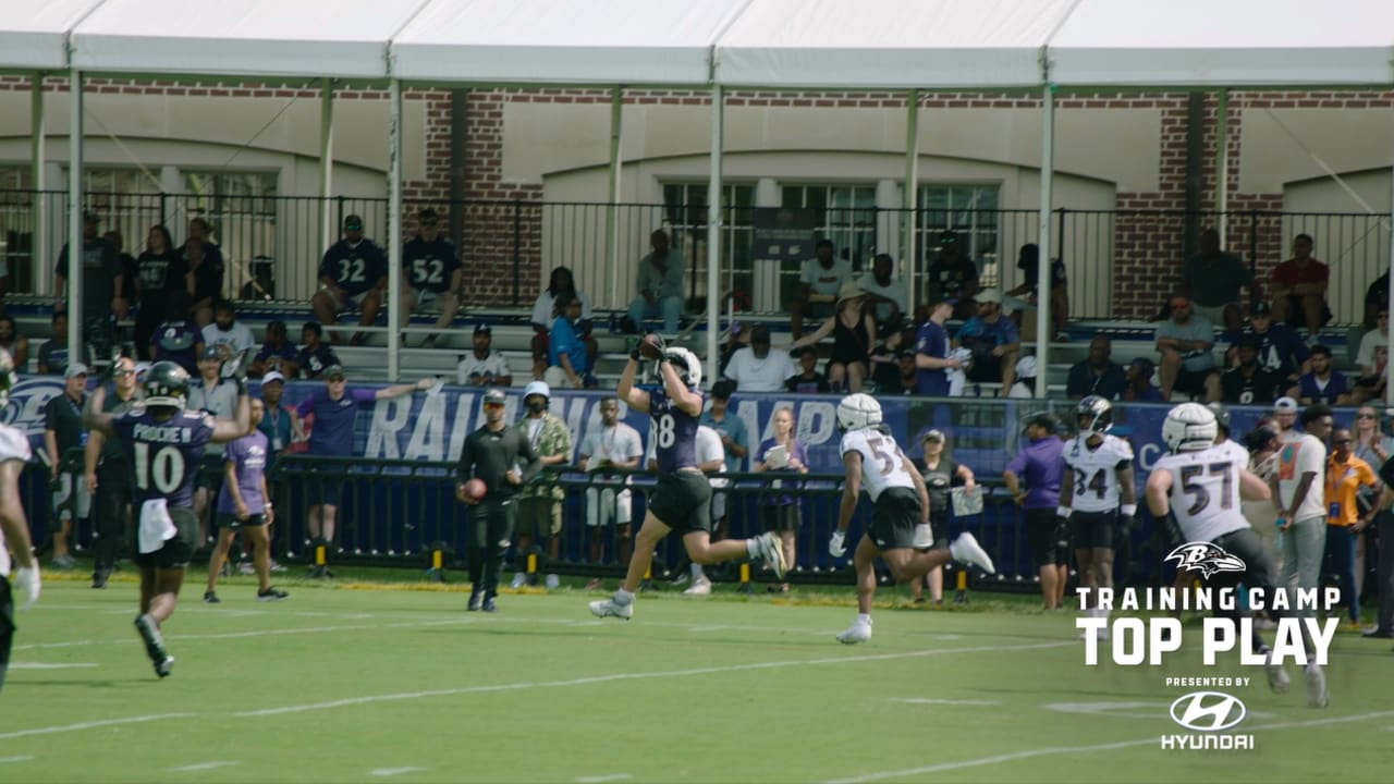 Charlie Kolar Hauls in Long Touchdown Pass | Training Camp Top Play