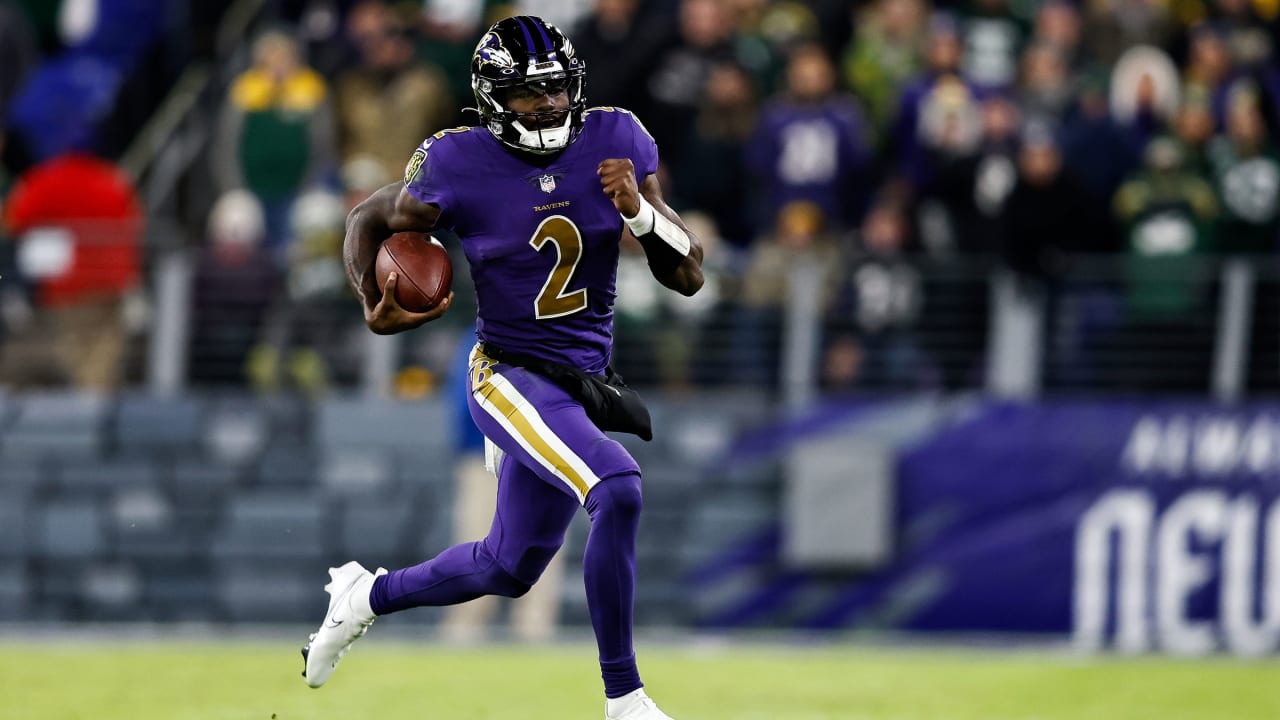 Packers at Ravens Highlight: QB Tyler Huntley's Huge Day vs. Packers