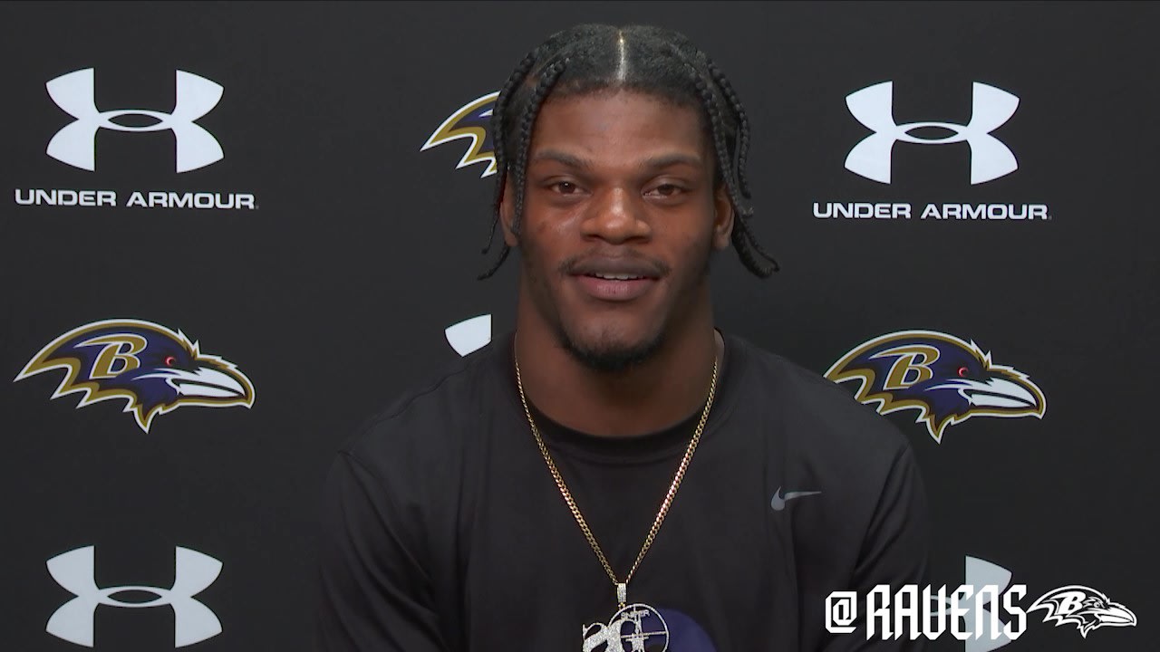 Lamar Jackson Talks About 2020 Season at Start of Camp