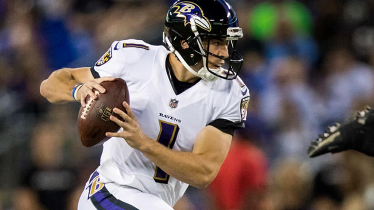 Josh Woodrum in the Running for Backup Quarterback Job; Ravens May Not ...
