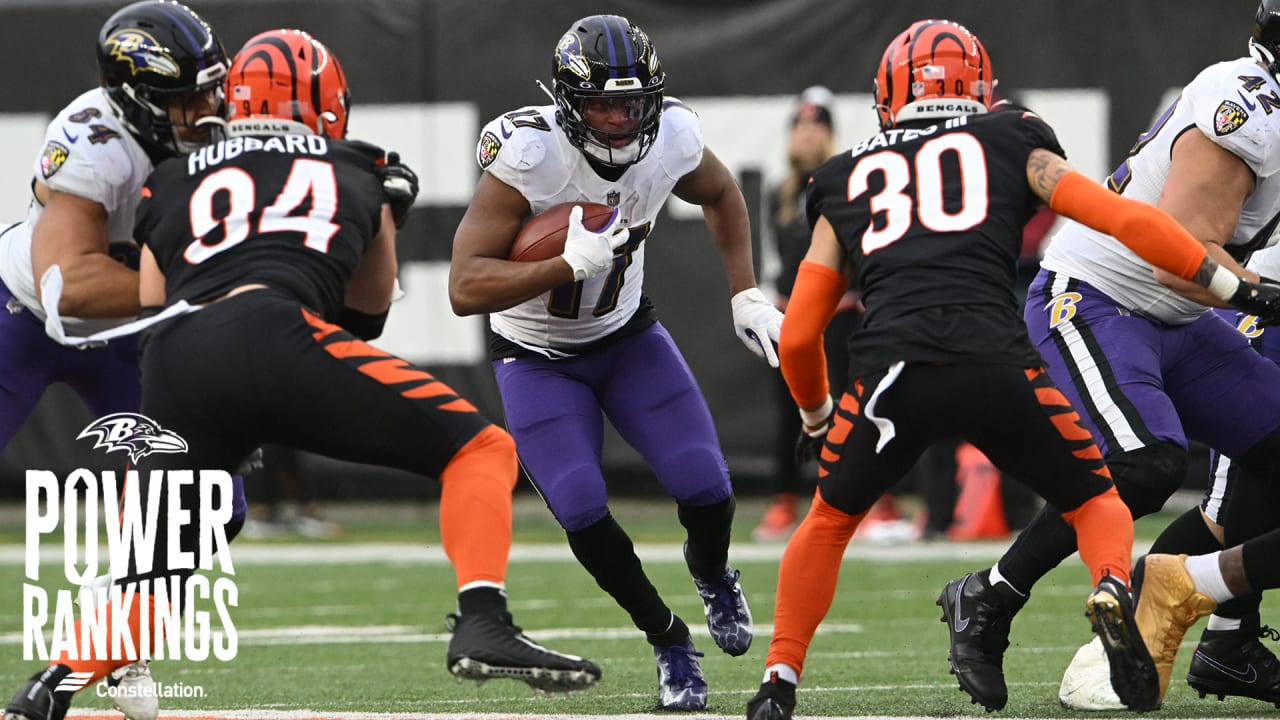 Power Rankings: Ravens Below Three Non-Playoff Teams in Final Regular ...