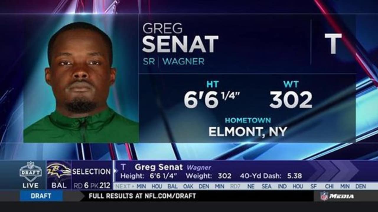 Reaction to Ravens Selecting OT Greg Senat