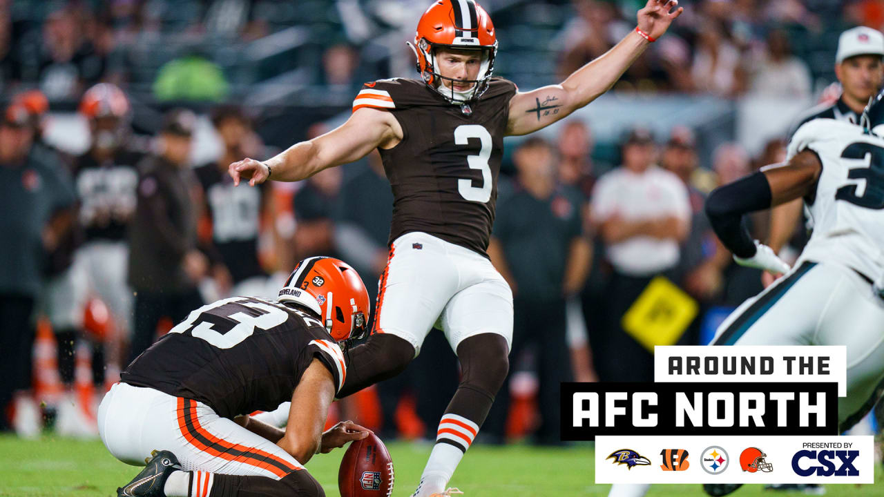 Browns Trade for Placekicker Dustin Hopkins, Cut Cade York