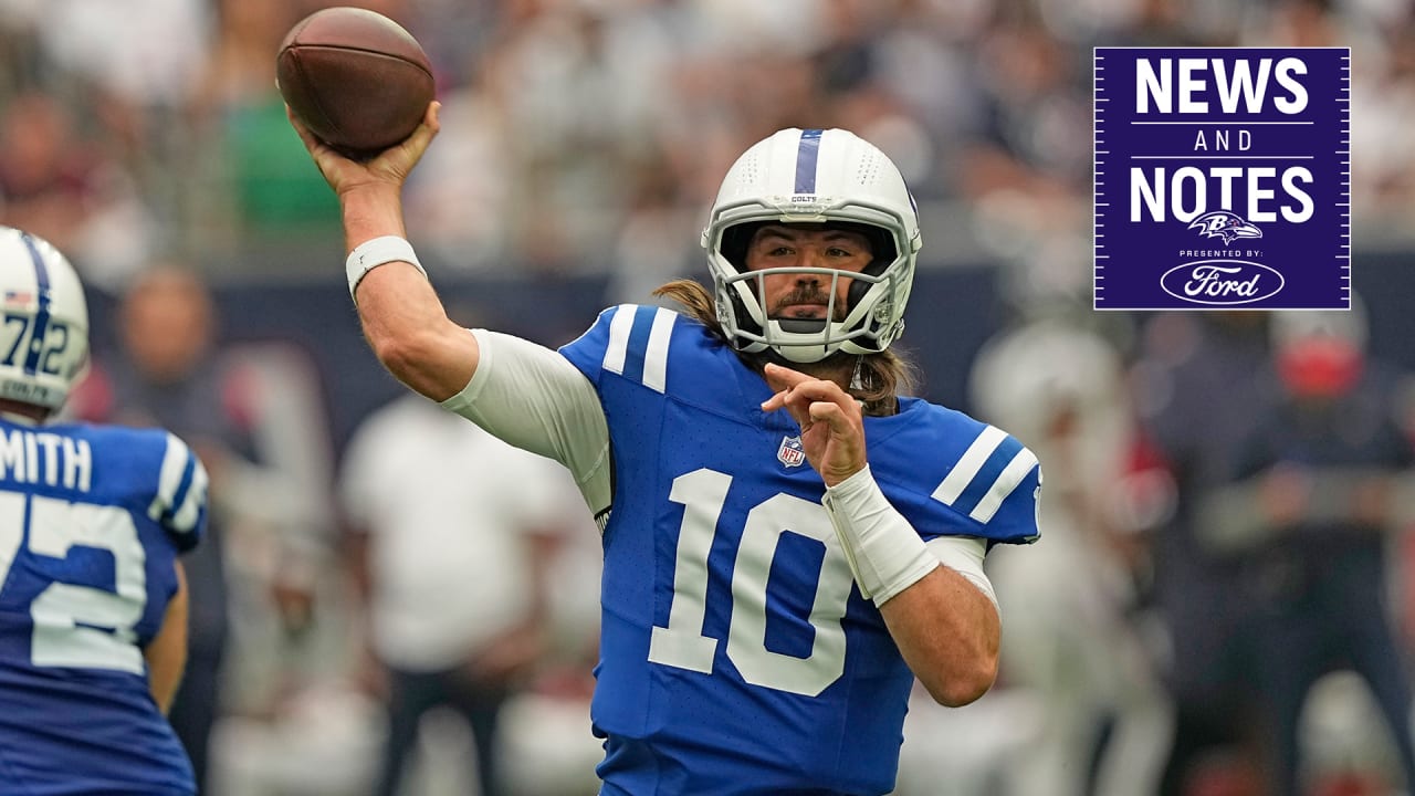 Ravens Will Face Gardner Minshew at Quarterback