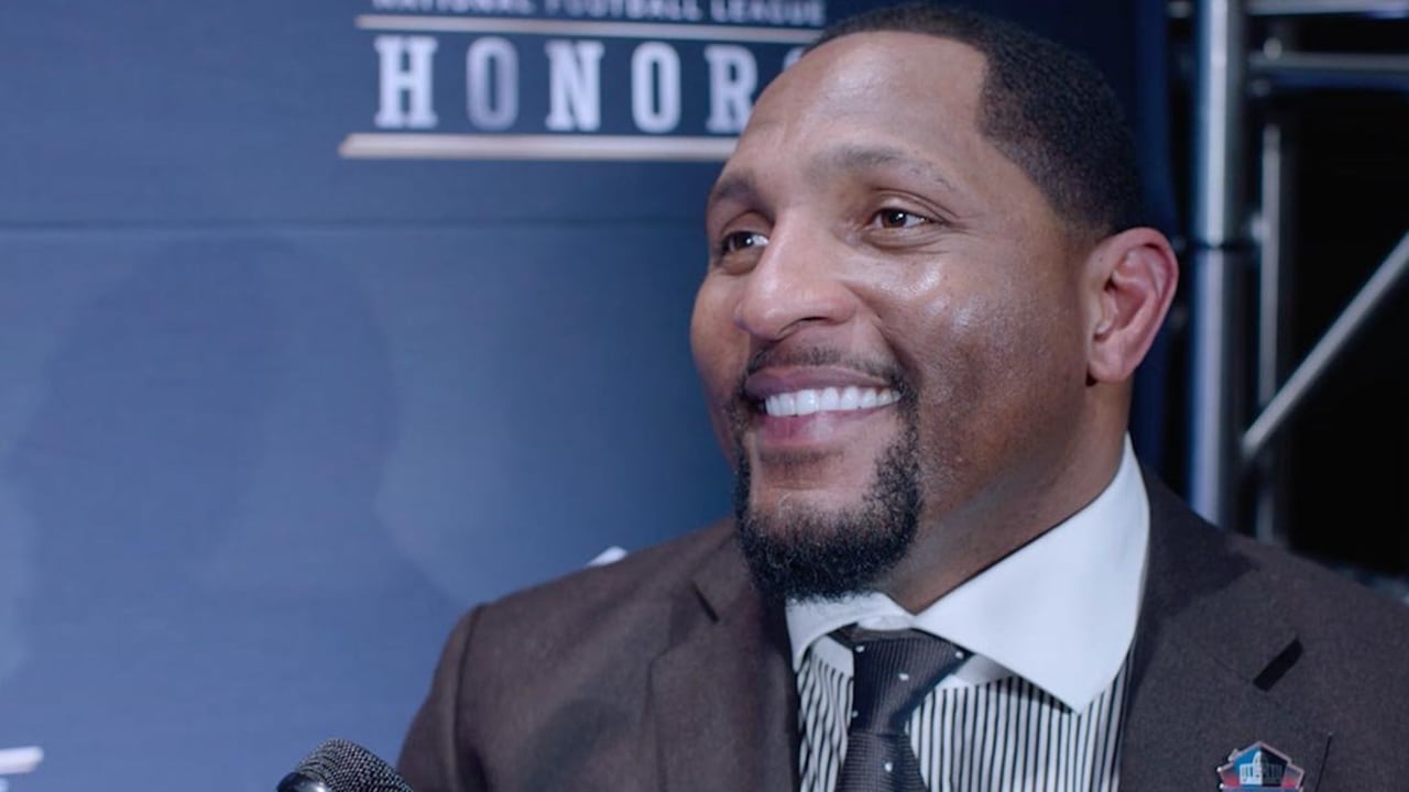 Ray Lewis Reflects on Becoming a Hall of Famer