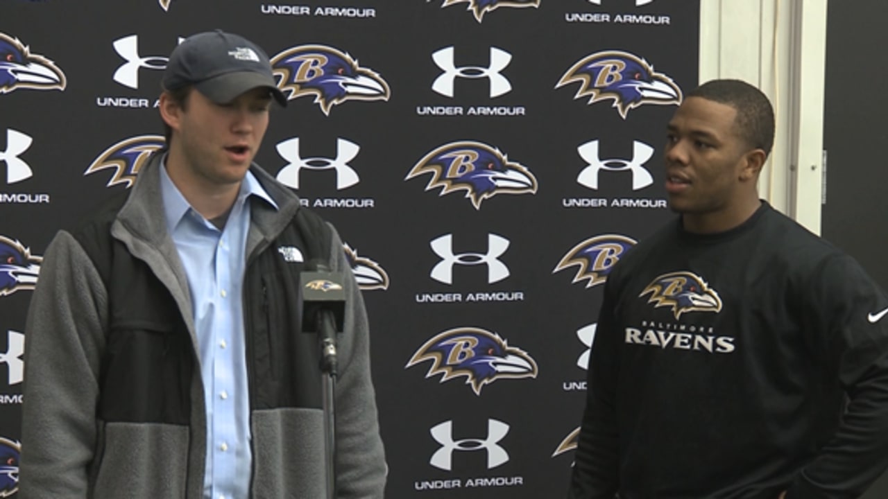 Ray Rice Presented Local Media MVP Award