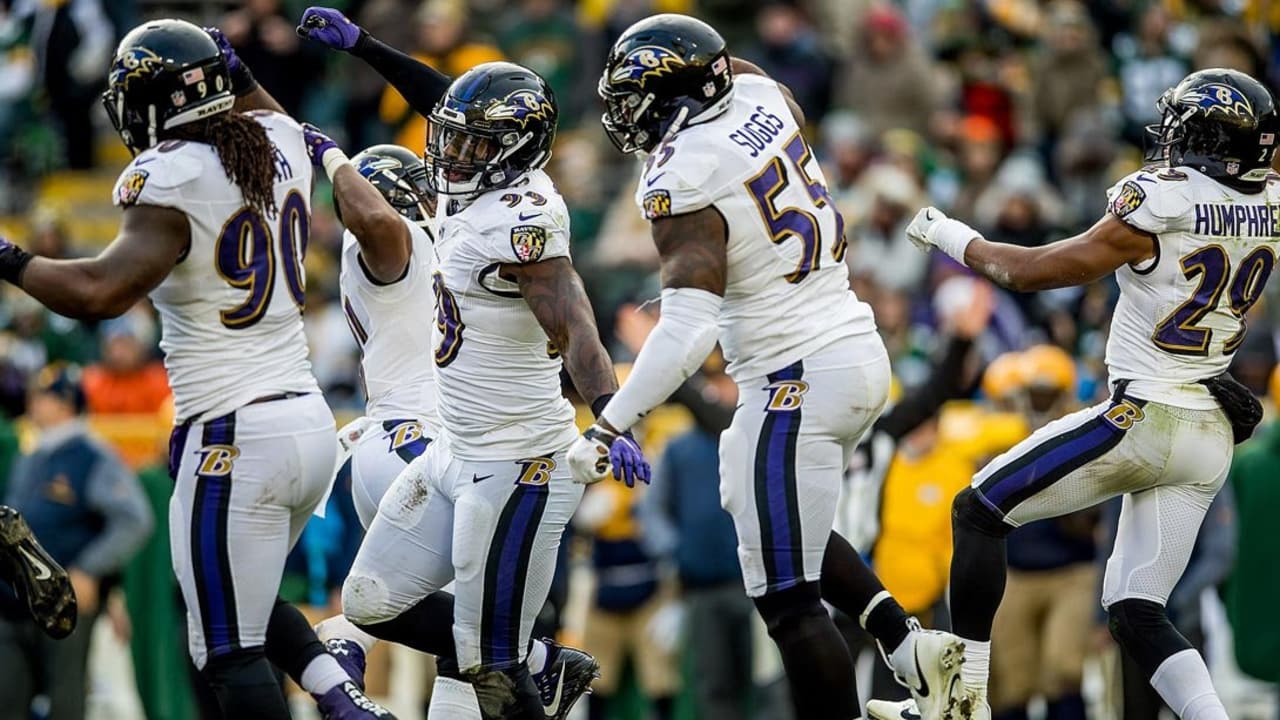 Best Celebrations From Ravens' Win in Green Bay