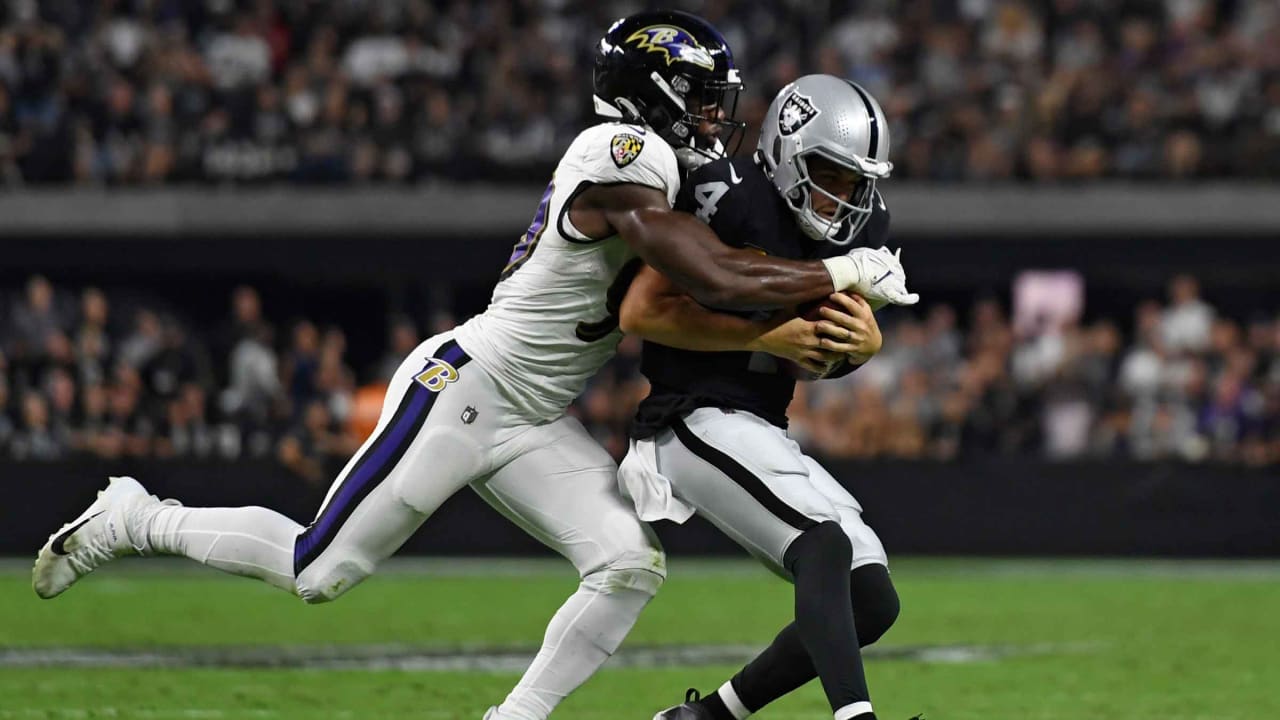 Baltimore Ravens vs. Las Vegas Raiders, Week 1, September 13th 2021, Highlights, Odafe Oweh