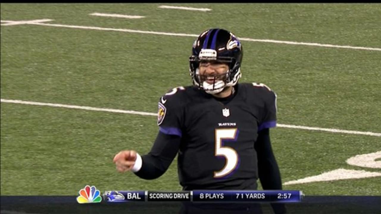 Flacco, Ravens Strike First