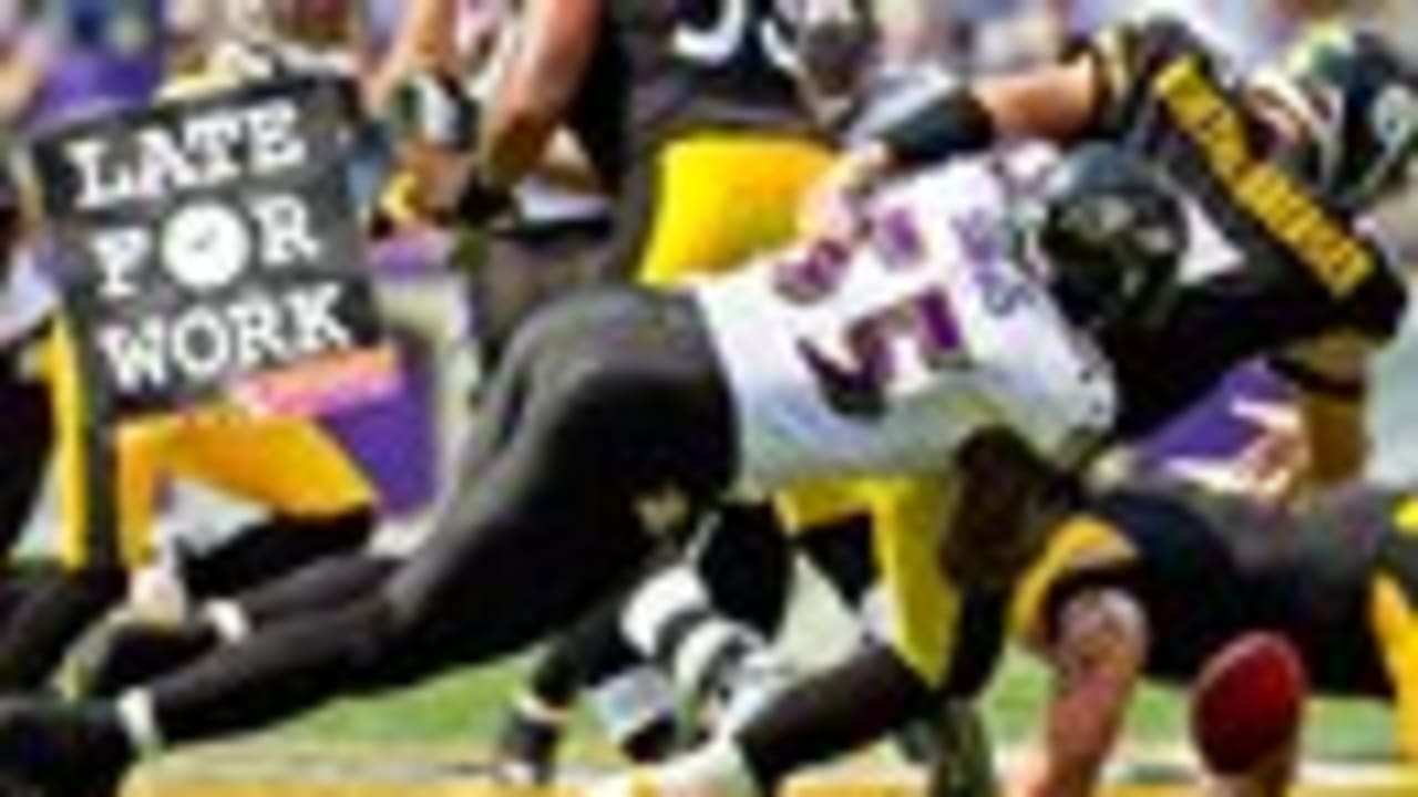 Late For Work 10/17: Big Ben On What It's Like To Be Hit By Terrell Suggs