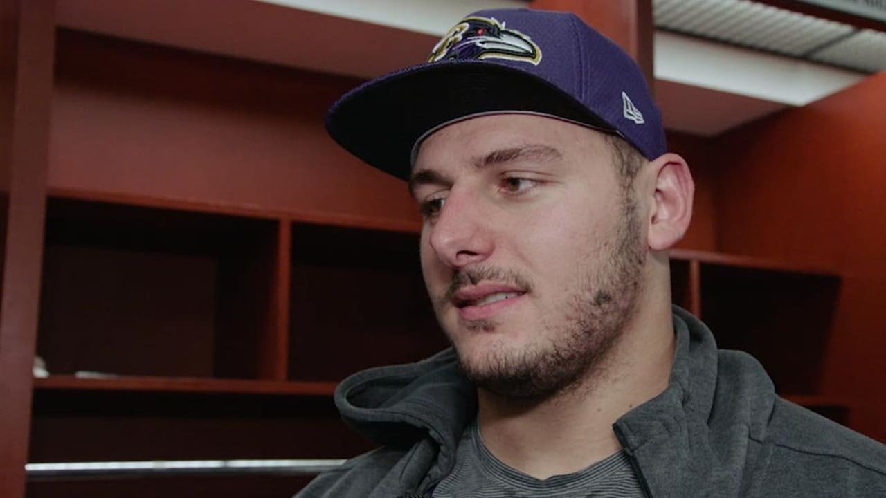 Locker Room: Patrick Ricard Reacts to His First NFL Touchdown