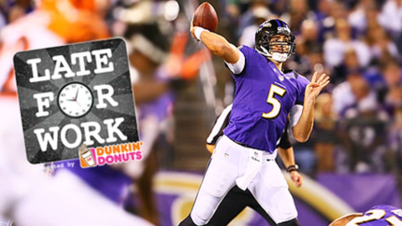 Late For Work 9/12: Joe Flacco's Agent Reacts To Monster Opener