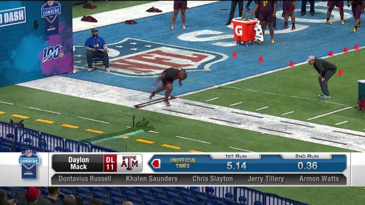 DT Daylon Mack's Combine Workout