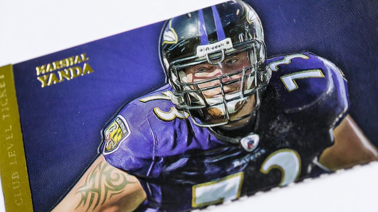 Photos: Legends Featured On Ravens Season Tickets