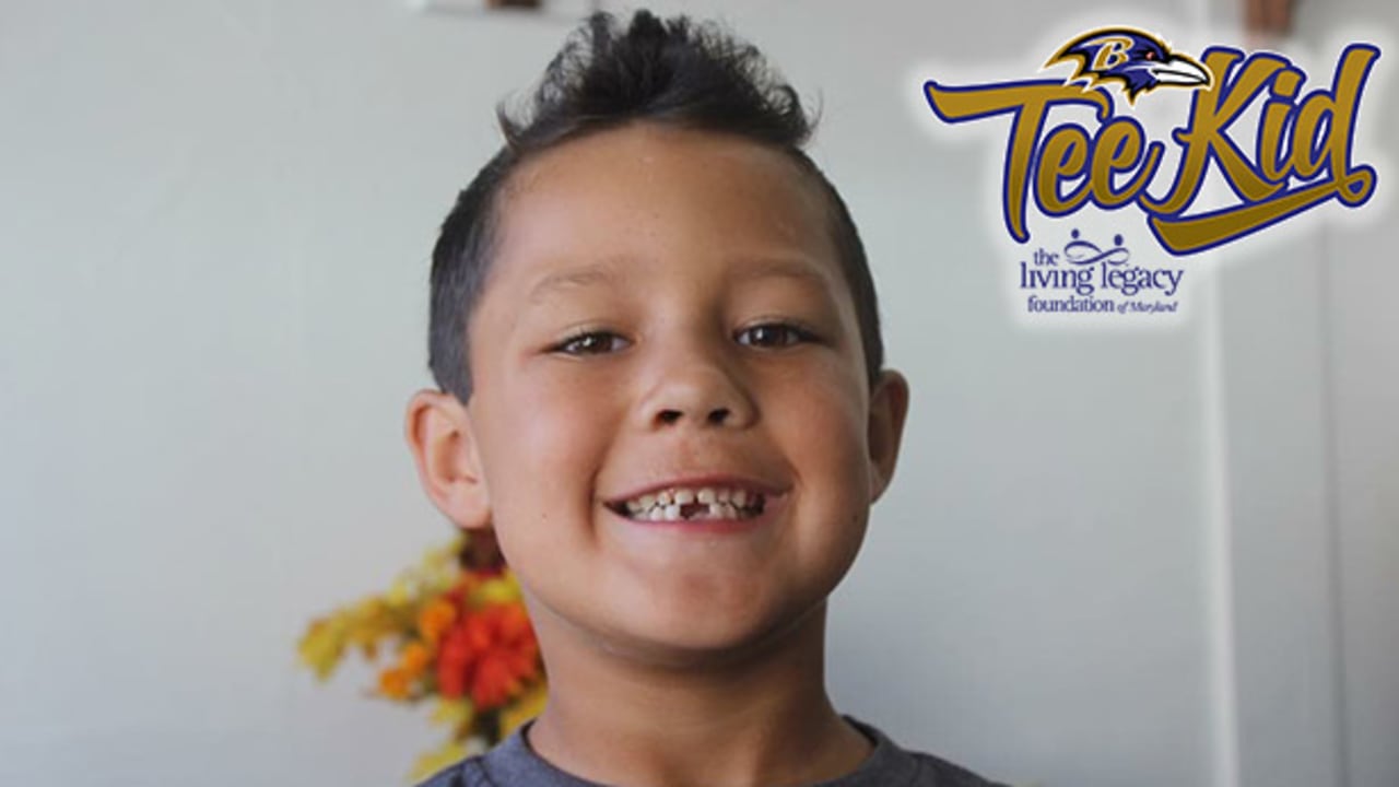 Living Legacy Tee Kid: Aaron Rouselle Jr.