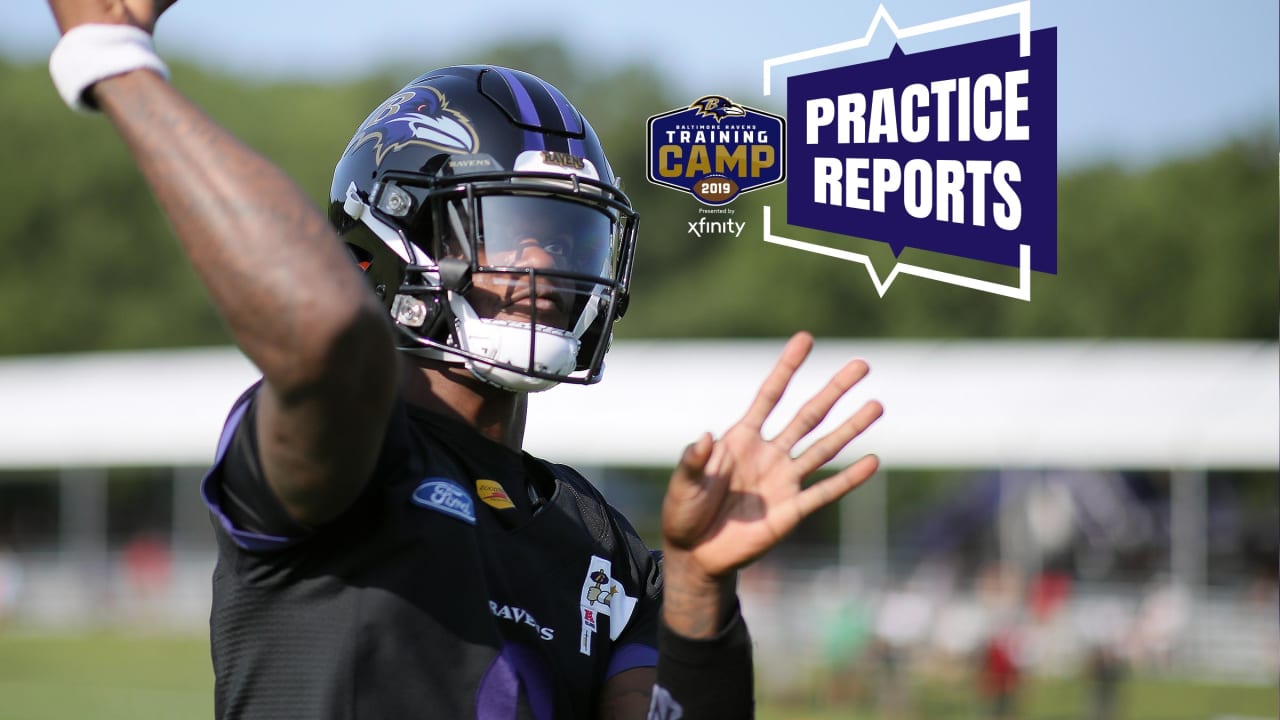 Practice Report 8/3: Lamar Jackson Has Sharp Saturday to Complete ...