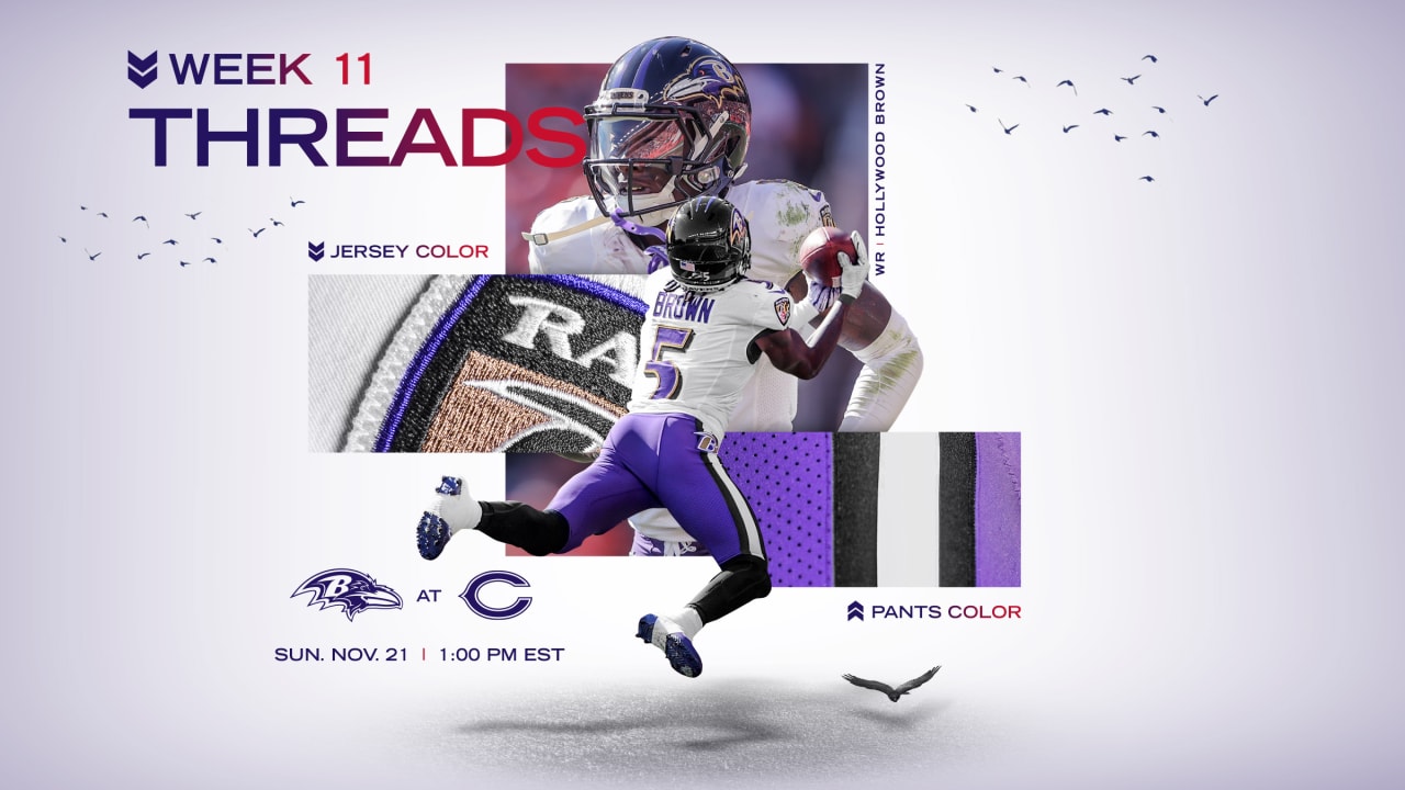 Ravens Wearing Highly Successful Uniform Combination in Chicago