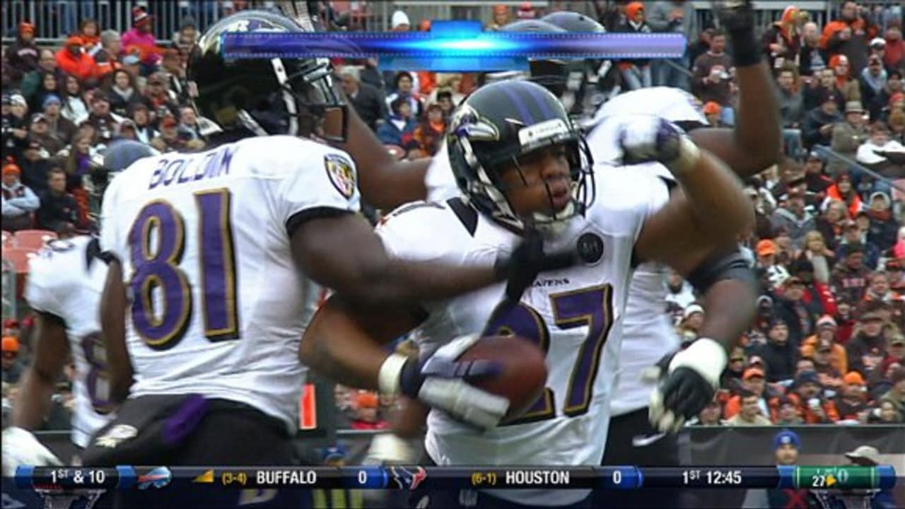 NFL Network: Ray Rice Runs 8-Yards For TD