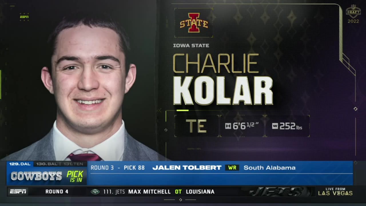 Charlie Kolar Drafted By Ravens at No. 128