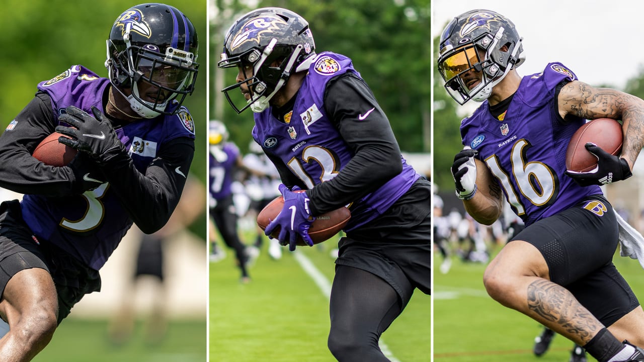 Ravens Training Camp Competition Wide Receiver