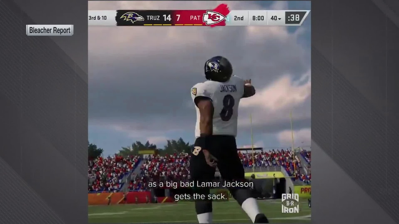 All-Lamar Team Faces All-Mahomes Team in Unique 'Madden' Game