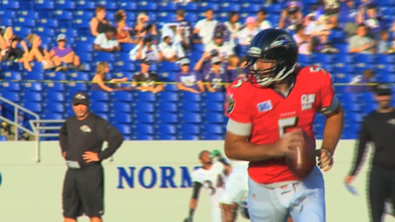Ravens Soak Up NAVY Atmosphere