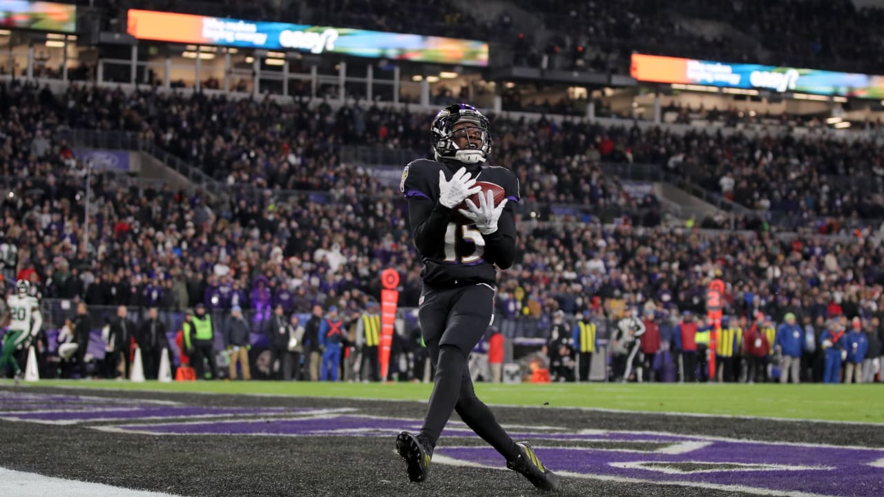Highlight: Toe Drag Swag! Marquise Brown Hauls in TD