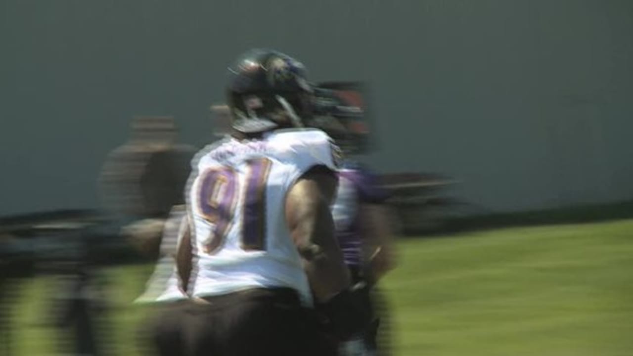 Courtney Upshaw's First Practice