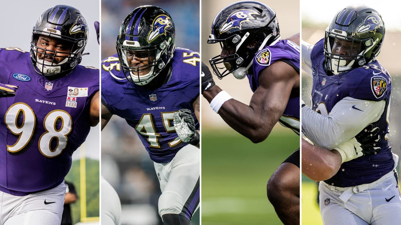 Ravens Place Four Defensive Players on Reserve/COVID-19