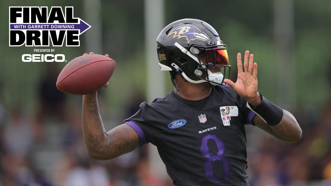 Lamar Jackson Takes Training Camp Field With No Distractions