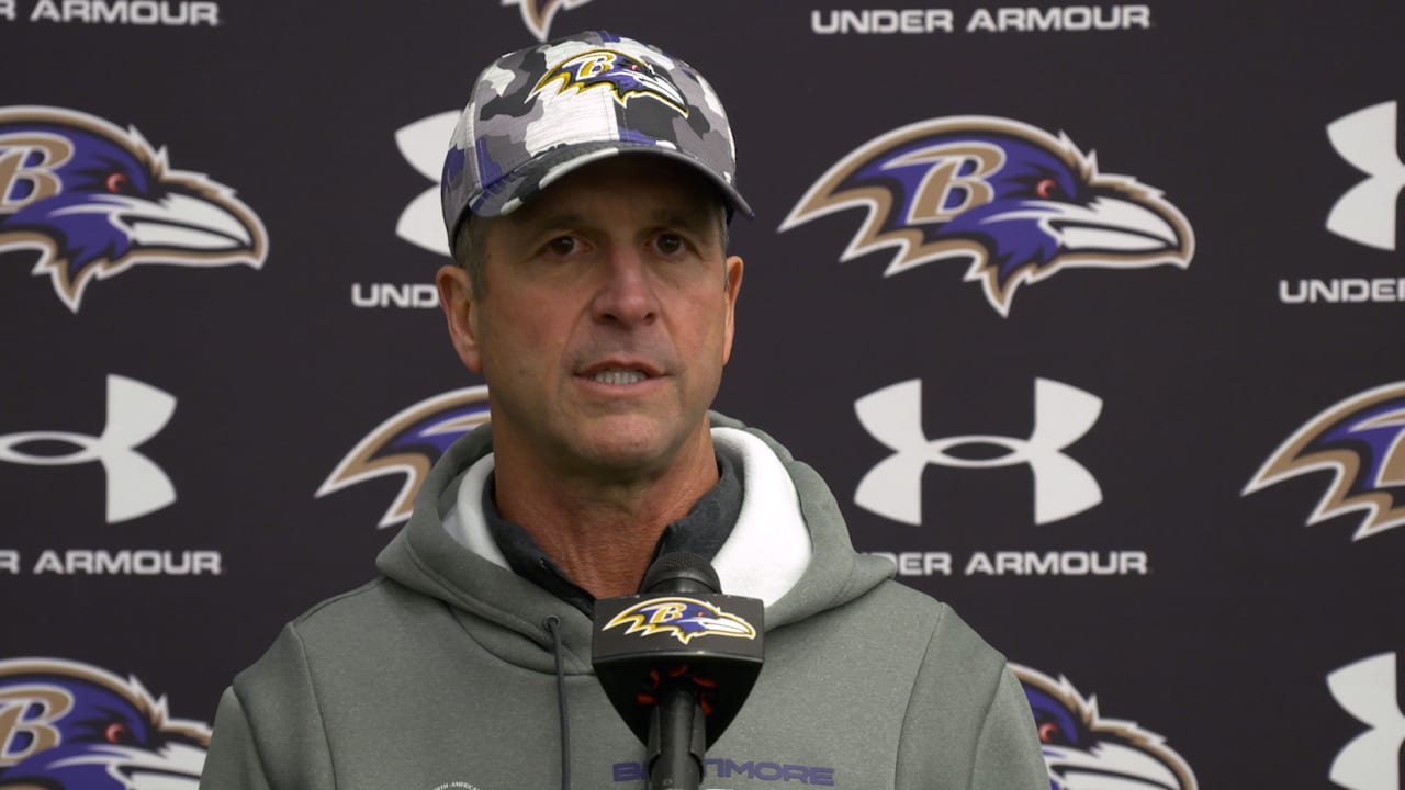 John Harbaugh Provides Updates on Mark Andrews, Gus Edwards