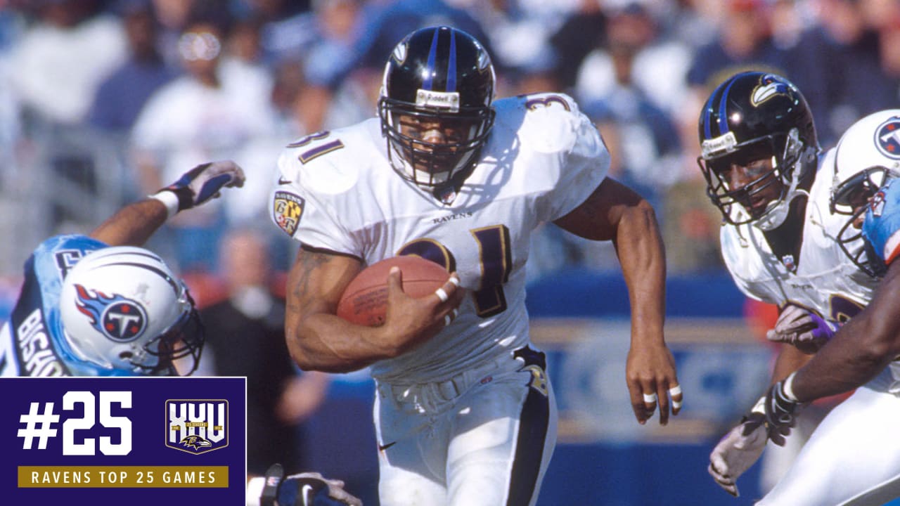 No. 25: Nov. 12, 2000 – Ravens 24, Titans 23