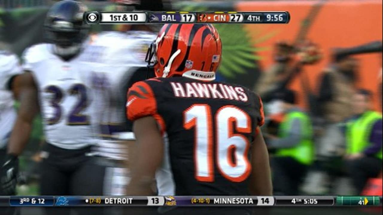 NFLN: Hawkins 38-Yard Reception