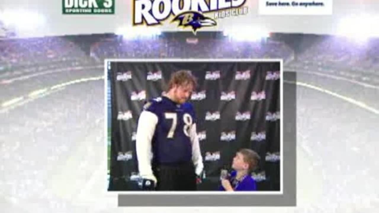 Ravens Rookies interview Adam Terry