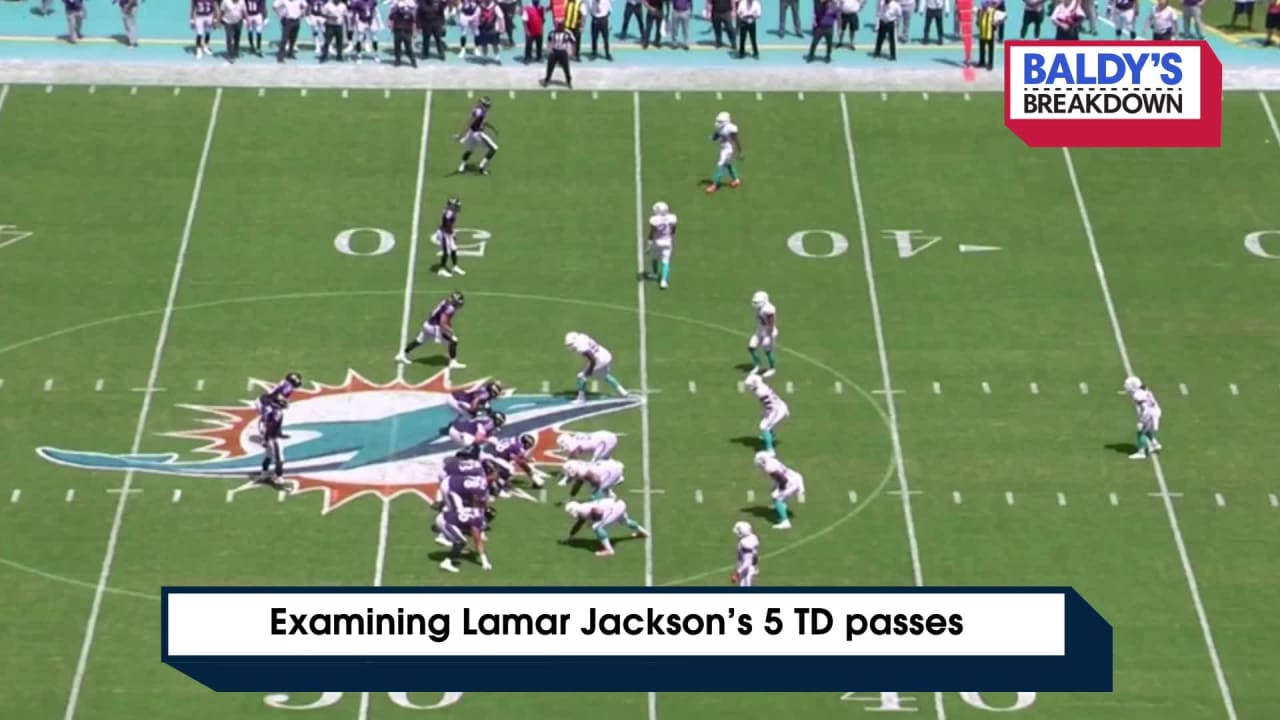 Baldy's Breakdowns: Examining Lamar Jackson's Five Touchdowns