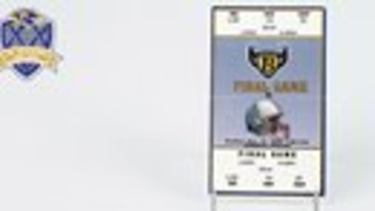 20 Ravens Relics In 20 Years: Last Ticket To Memorial Stadium